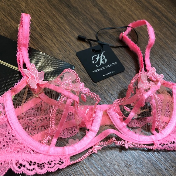 Honey Birdette | Intimates & Sleepwear | Honey Birdette Sabrina Pink ...